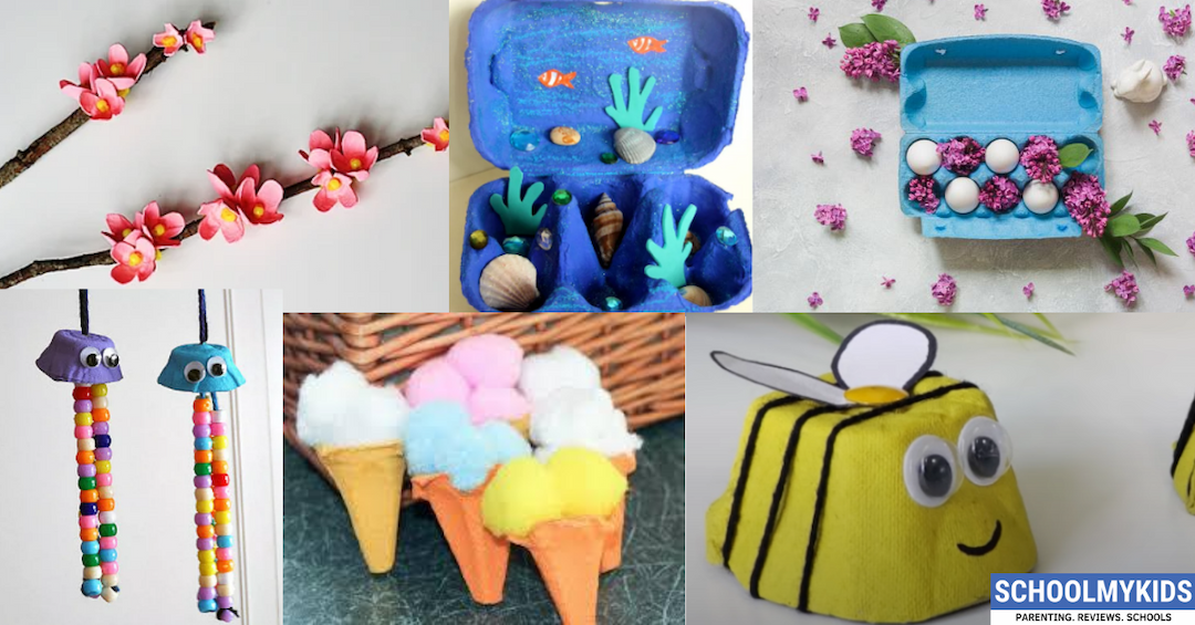 20 Egg Carton Crafts for Kids | SchoolMyKids