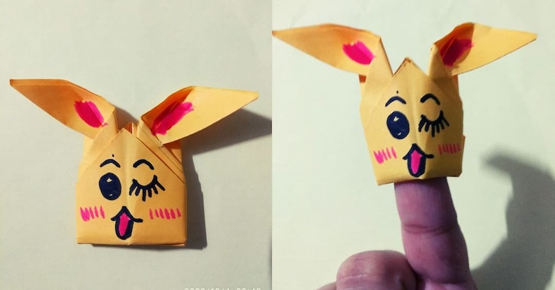 Incredibly Cute DIY Bunny Finger Puppets | SchoolMyKids