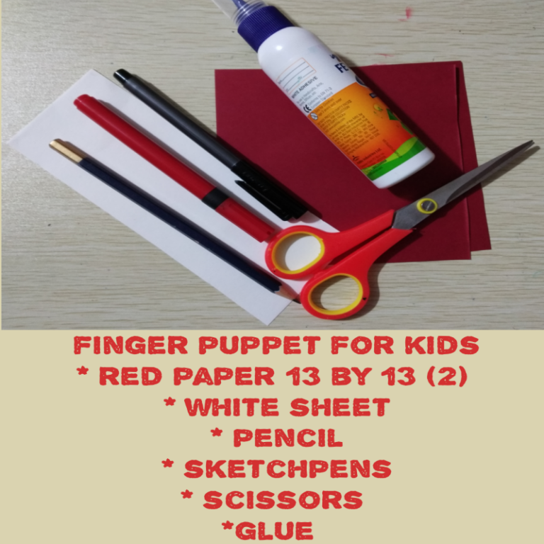 How to make Finger Puppet for Kids - DIY Super Easy Paper Puppets ...
