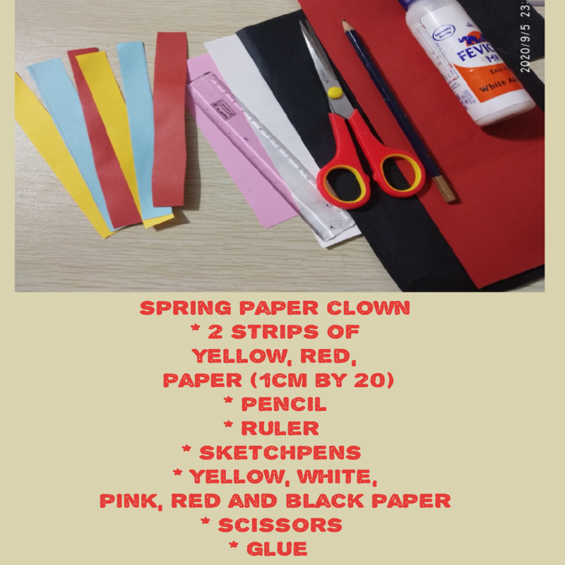 Paper Clown Puppet for Kids- Easy DIY Crafts - SchoolMyKids