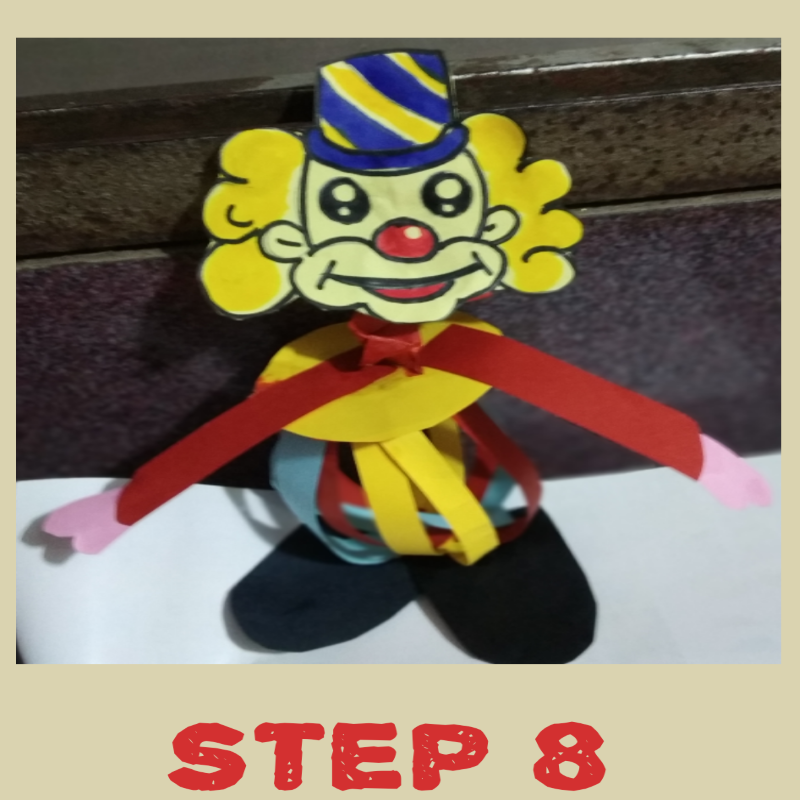 Paper Clown Puppet for Kids- Easy DIY Crafts - SchoolMyKids