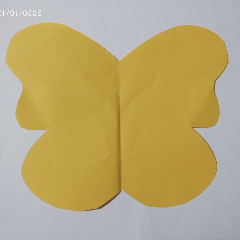 How to Make Colourful Paper Butterfly Puppet - SchoolMyKids