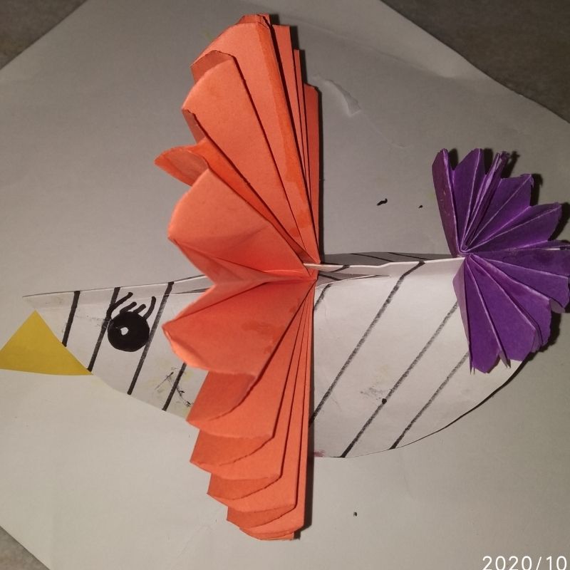 DIY Rocking Paper Birds - Paper Craft Ideas - SchoolMyKids