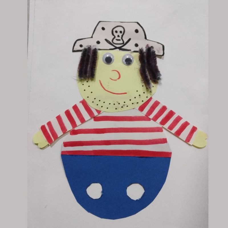 Awesome Pirate Finger Puppets Craft - SchoolMyKids