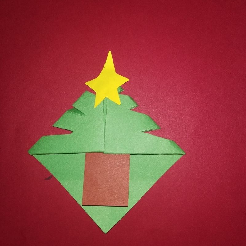 Christmas Tree Bookmark Design - Bookmark Ideas - SchoolMyKids