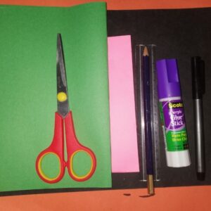 Cute Cone Shaped Paper Cat - SchoolMyKids