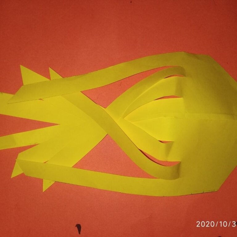 Easy 3D Paper Fish for Kids - 3D Paper Crafts - SchoolMyKids