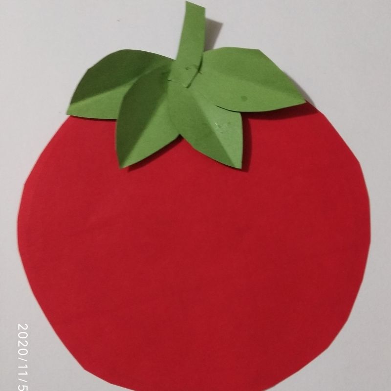 How to Make an Easy Paper Tomato Toy for Kids - SchoolMyKids