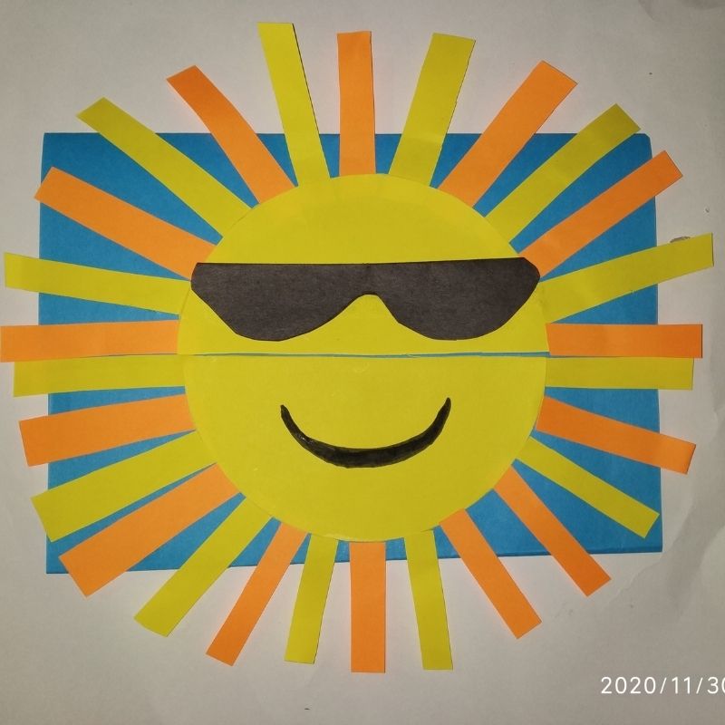 DIY Sunshine Birthday Card - SchoolMyKids