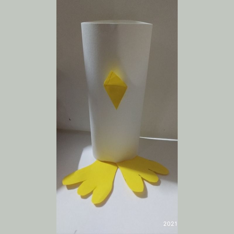 How to Make Origami Rooster Craft - SchoolMyKids