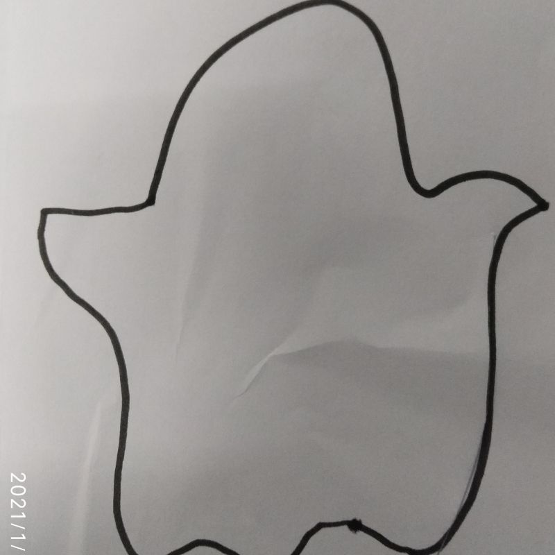 Ghost Paper Finger Puppet - Easy Crafts for Kids - SchoolMyKids