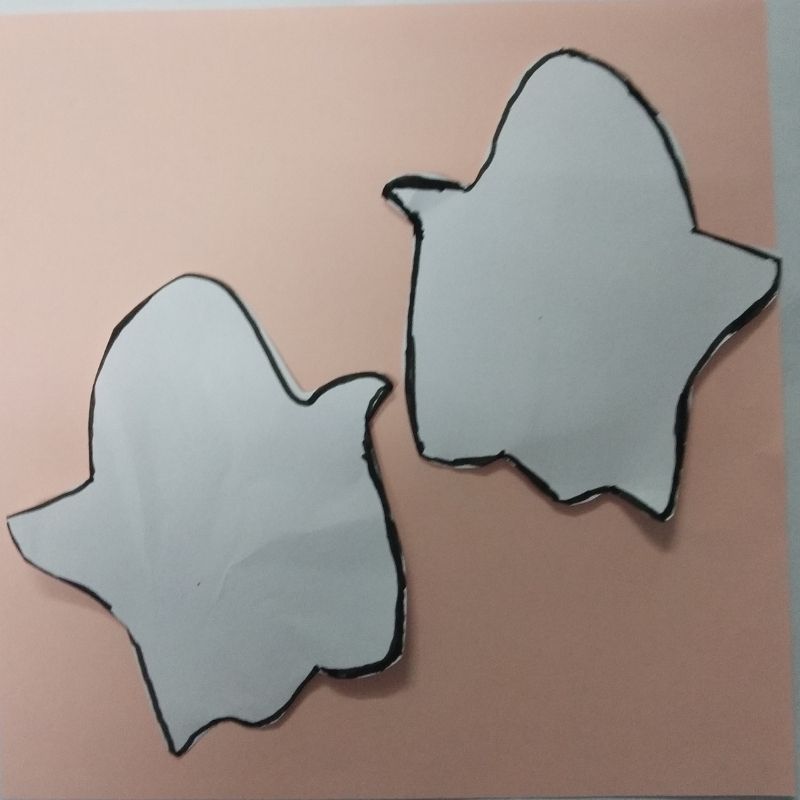 Ghost Paper Finger Puppet - Easy Crafts for Kids - SchoolMyKids