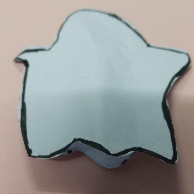 Ghost Paper Finger Puppet - Easy Crafts for Kids - SchoolMyKids