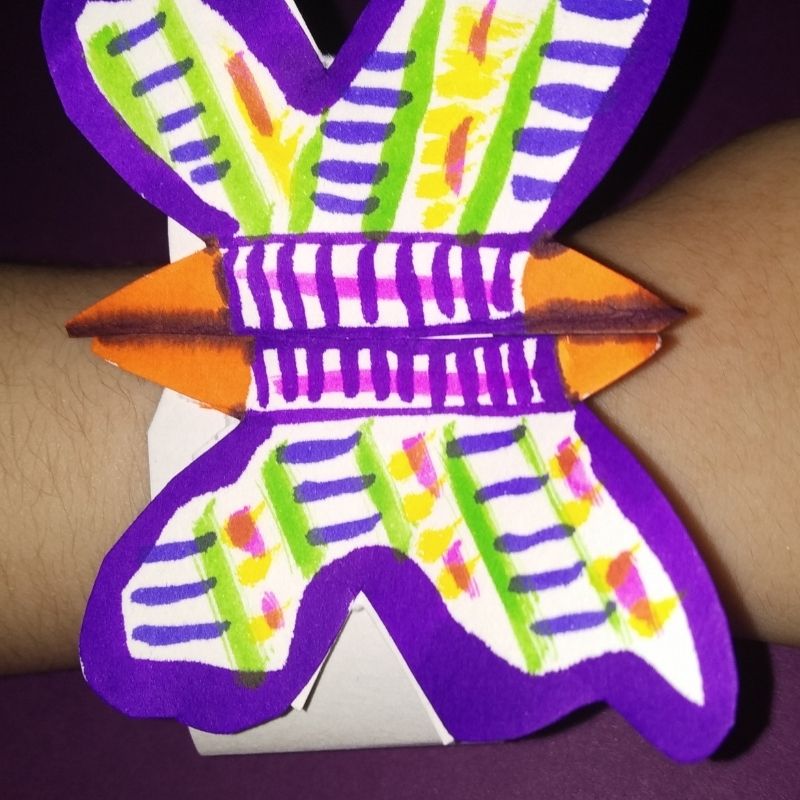 DIY Butterfly Bracelets for Kids - SchoolMyKids