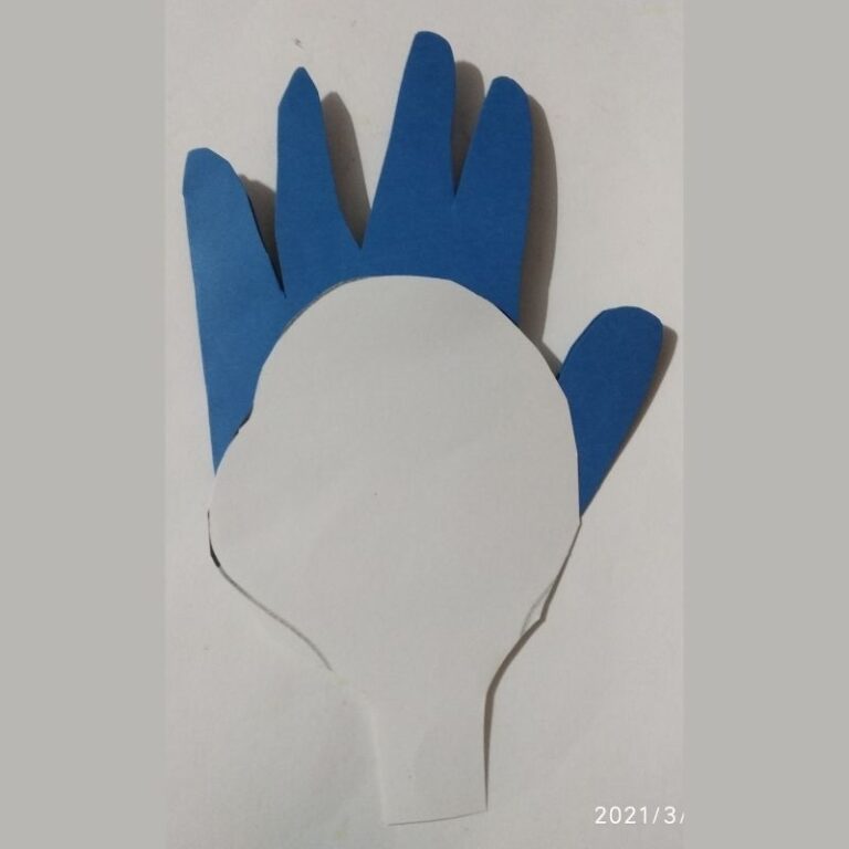 DIY Easy High Five Card for Kids - SchoolMyKids