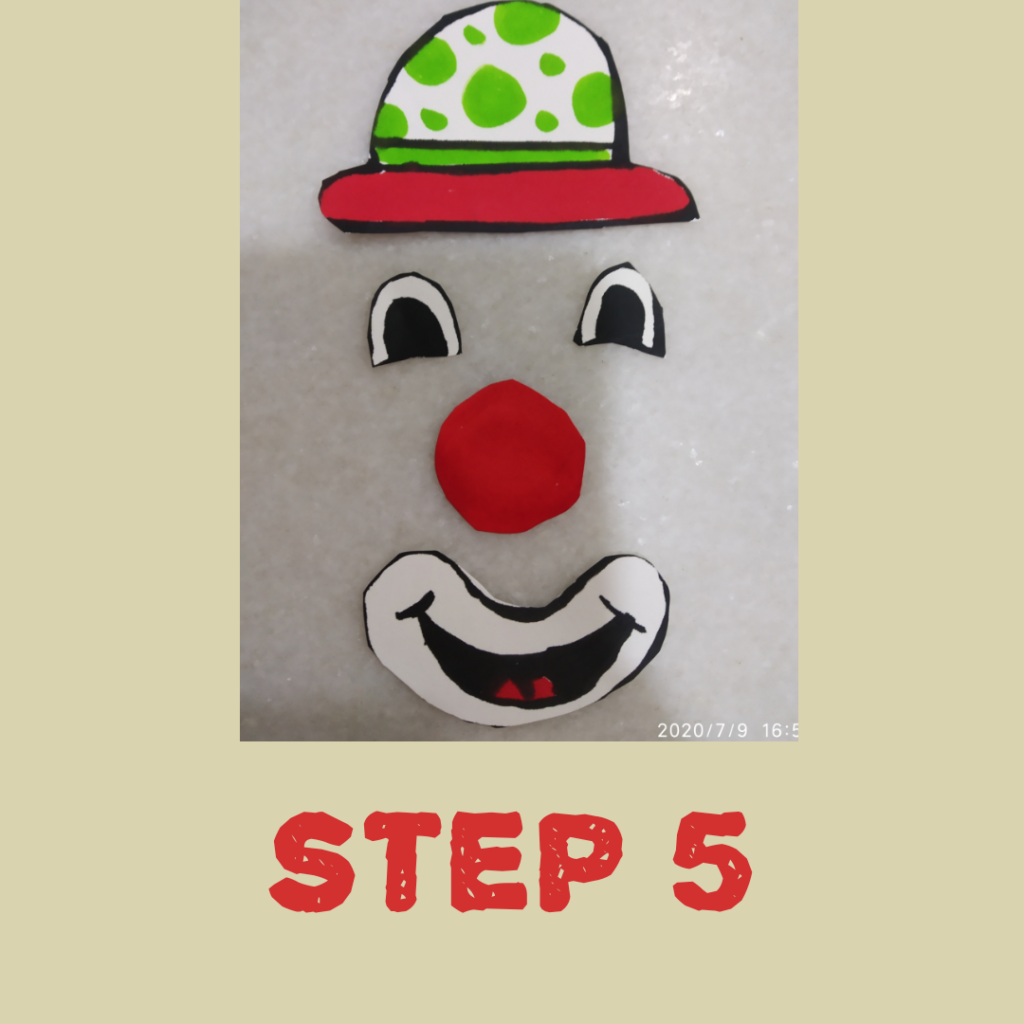 Accordion Clown – Paper Craft – DIY Ideas | SchoolMyKids