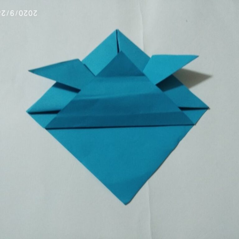 How To Make A Origami Samurai Helmet
