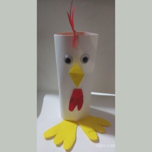 How to Make Origami Rooster Craft | SchoolMyKids