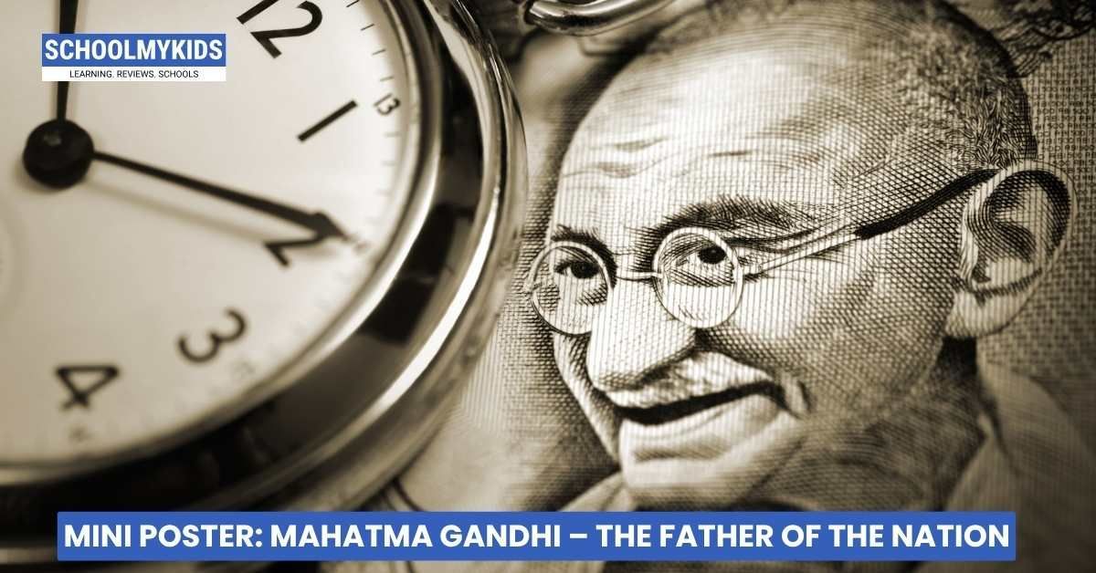Mini Poster: Mahatma Gandhi - The Father of the Nation