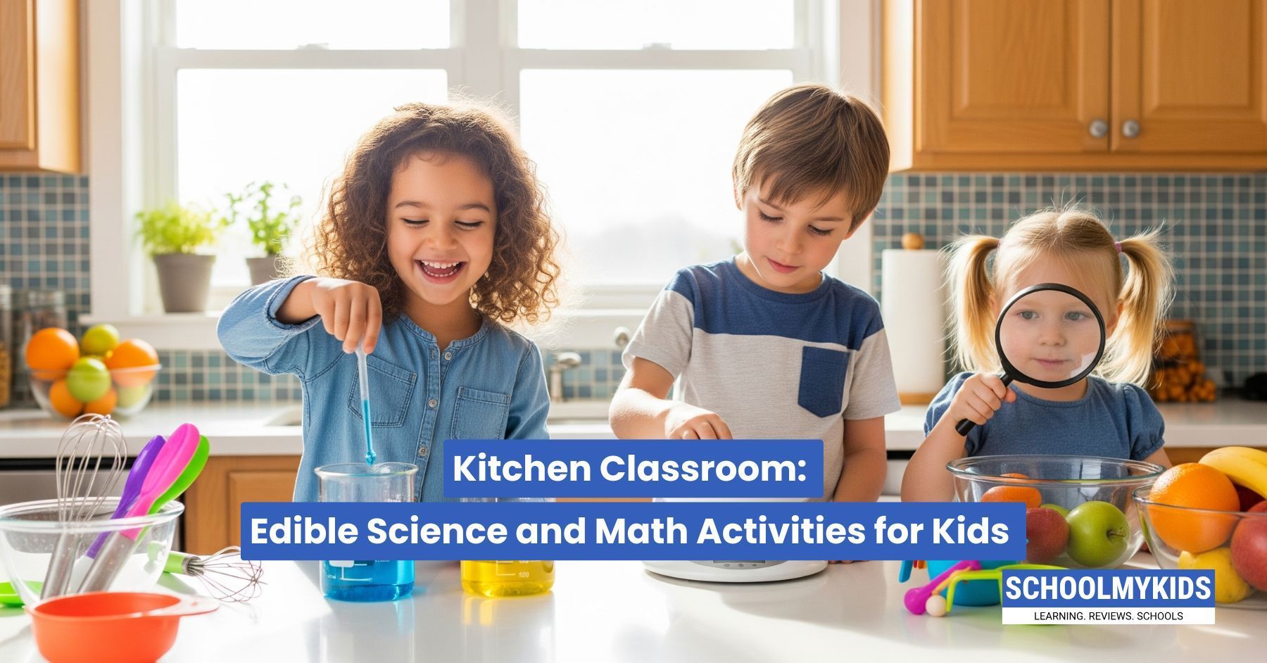 Kitchen Classroom: Edible Science and Math Activities for Kids