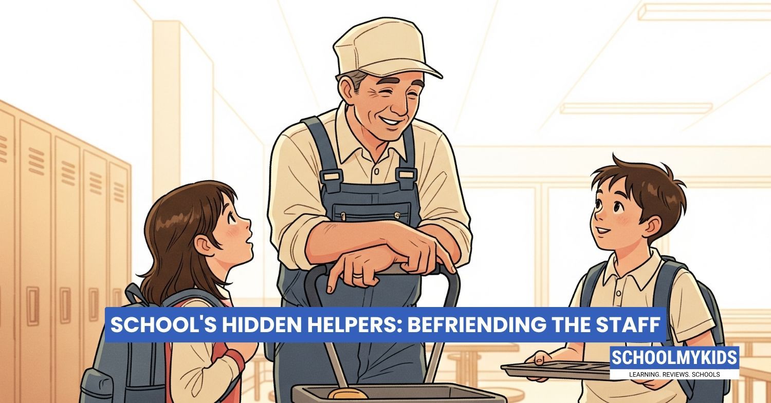 School's Hidden Helpers: Befriending the Staff