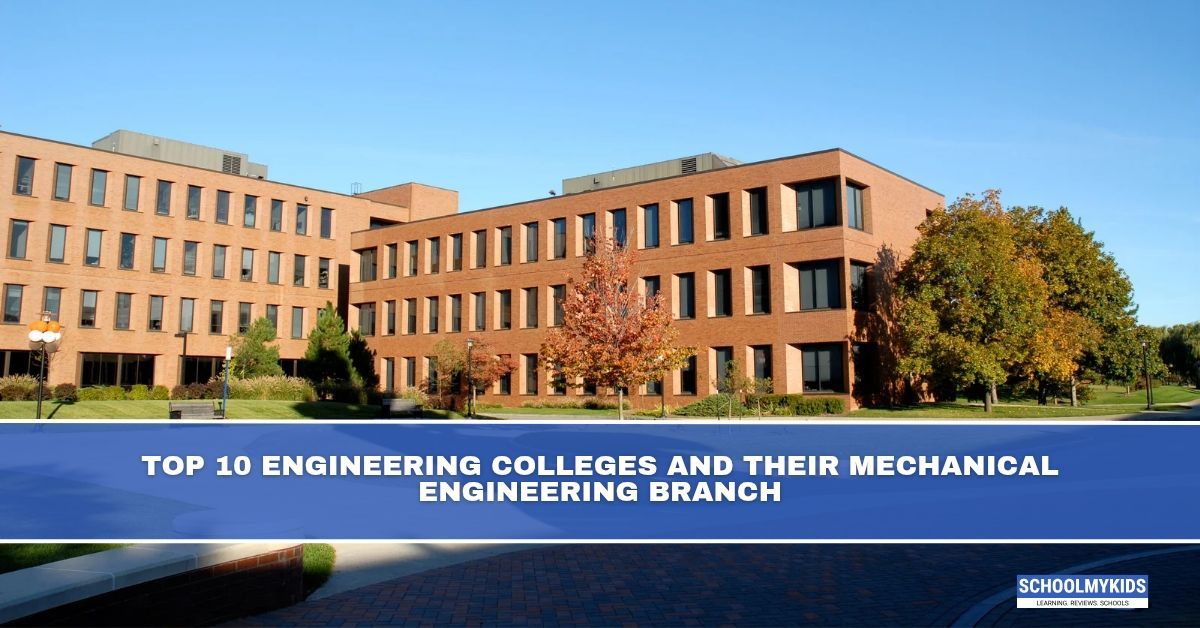 Top 10 Engineering Colleges and Their Mechanical Engineering Branch