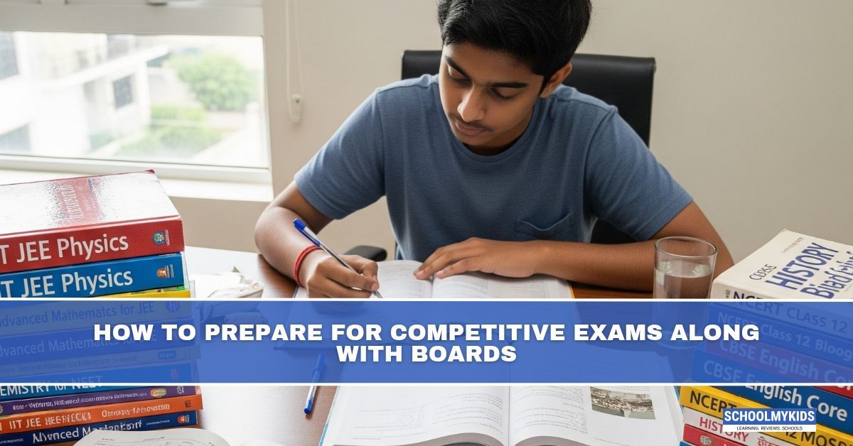 How to Prepare for Competitive Exams Along With Boards
