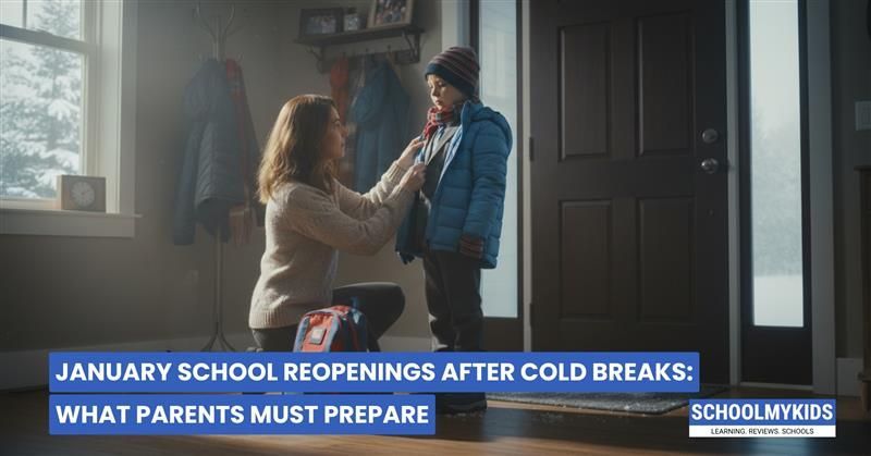 January School Reopenings After Cold Breaks: What Parents Must Prepare