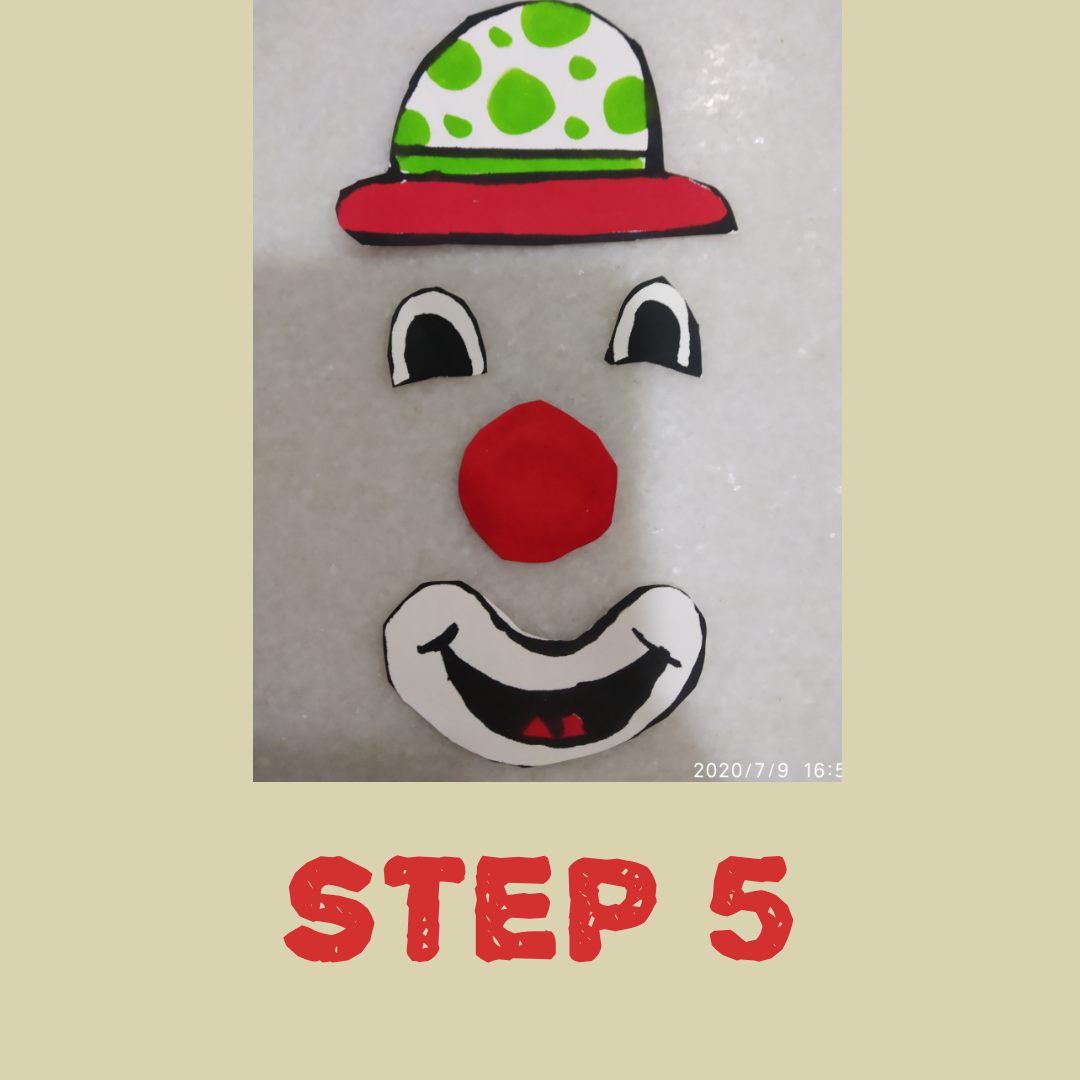 Accordion Clown – Paper Craft – DIY Ideas | SchoolMyKids