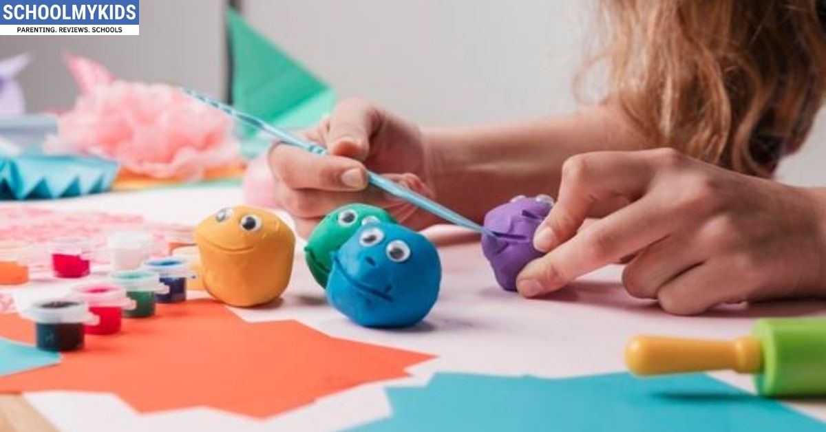 How to Make Clay at Home for Kids- Homemade Clay Recipe - SchoolMyKids