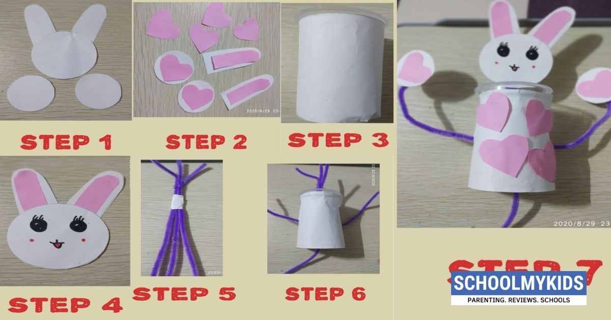 Make your own Homemade Bunny Toy- DIY Bunny Toy - SchoolMyKids