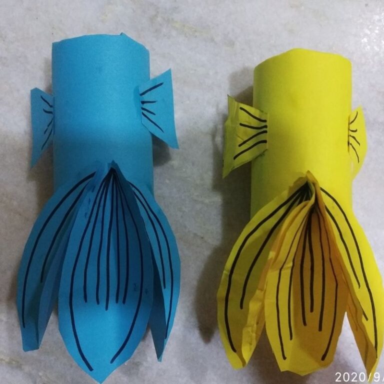 Toilet Paper Roll Koi Fish Craft | SchoolMyKids