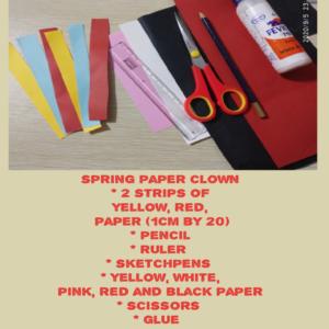 Paper Clown Puppet for Kids- Easy DIY Crafts | SchoolMyKids