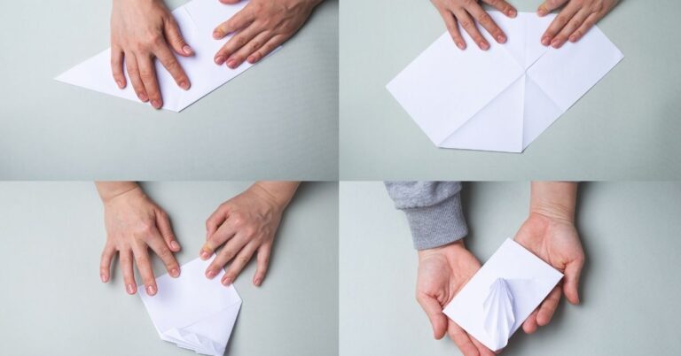 How to Make an Easy Origami Envelope | SchoolMyKids