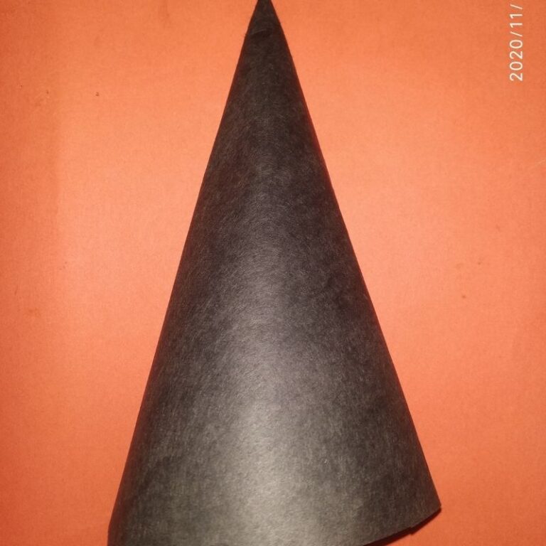 Cute Cone Shaped Paper Cat | SchoolMyKids