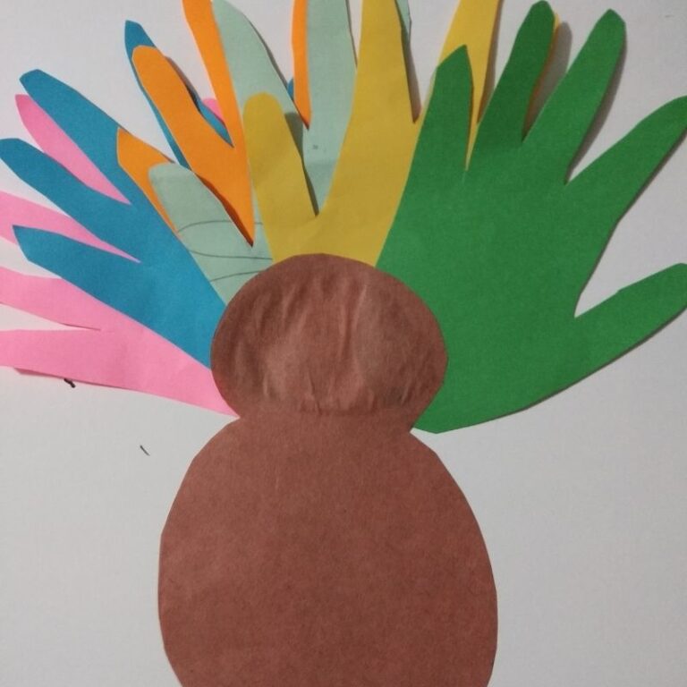 Paper Handprint Bird Crafts | SchoolMyKids