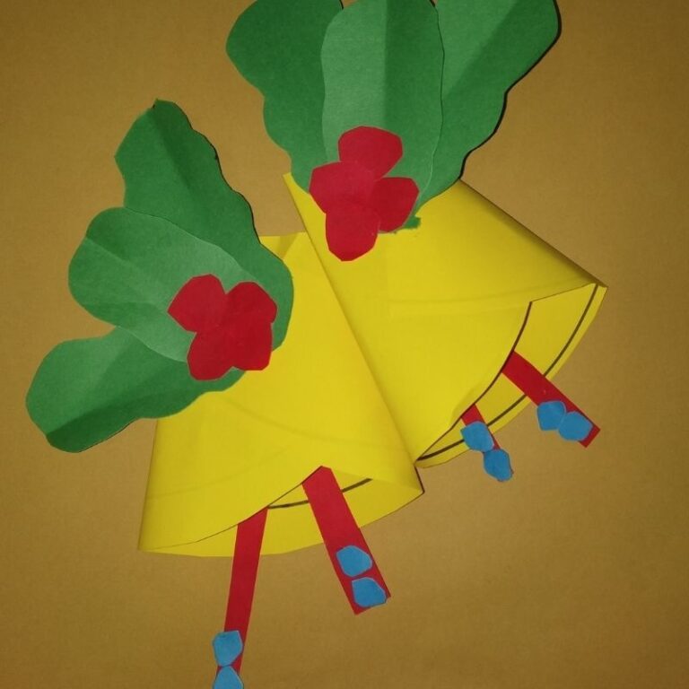 Make Amazing Paper Christmas Bells for Christmas | SchoolMyKids