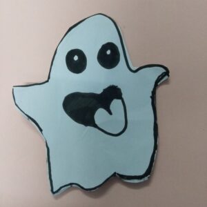 Ghost Paper Finger Puppet – Easy Crafts for Kids | SchoolMyKids