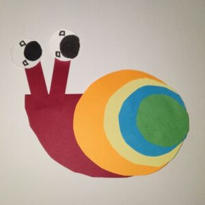 Rocking Paper Snail Crafts for Kids | SchoolMyKids