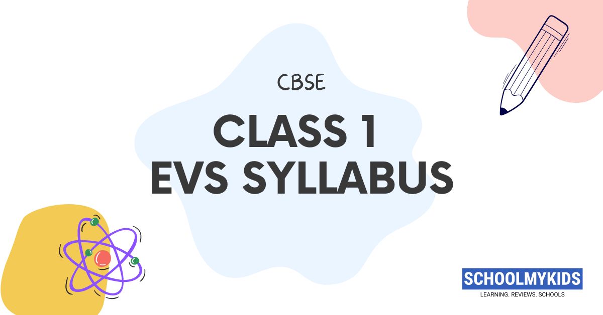 CBSE EVS Class 1 Syllabus An Introduction To Environmental Studies