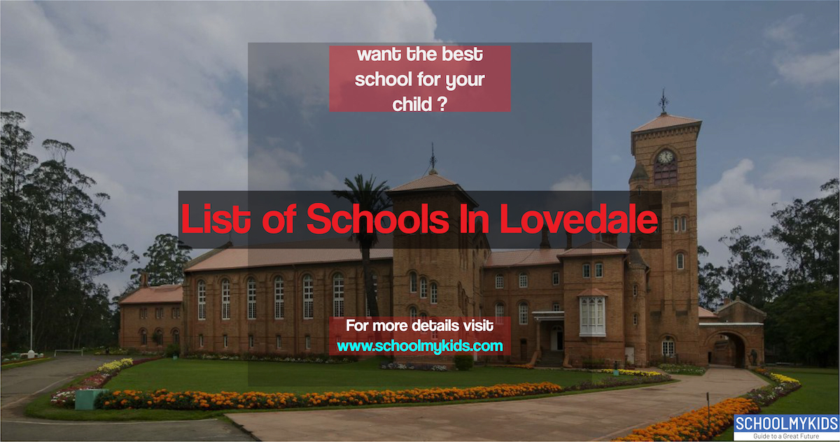 Top Best Schools in Lovedale 2025 | Ranking, Reviews, Fees, Admission