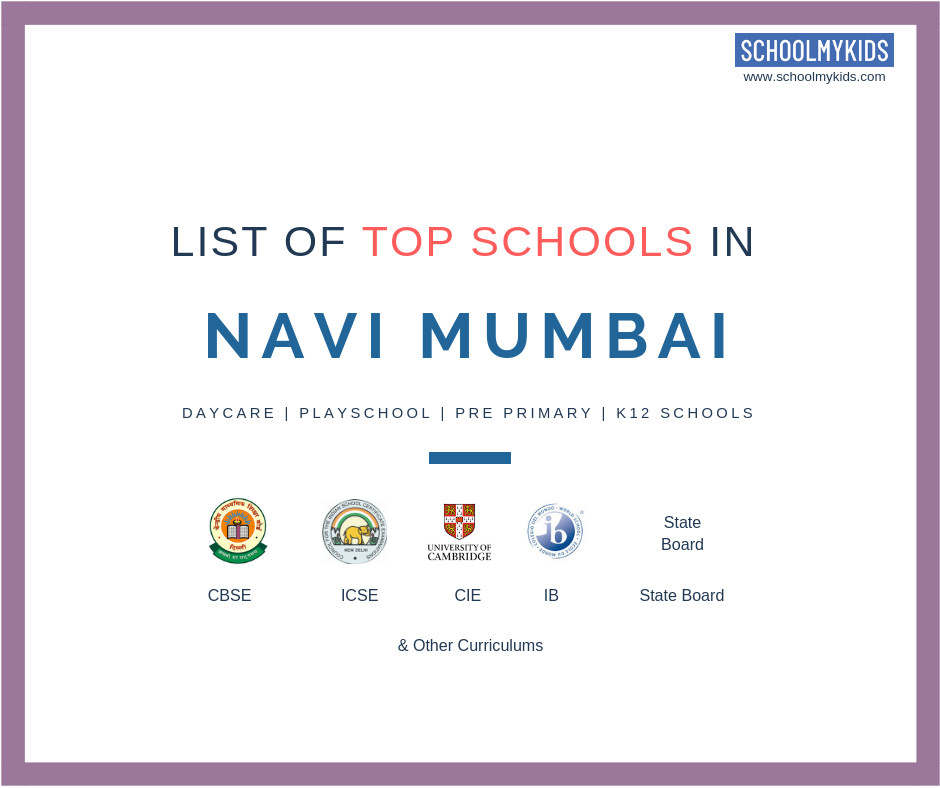 Top 15 Best Schools in Navi Mumbai 2025 | Ranking, Reviews, Fees, Admission